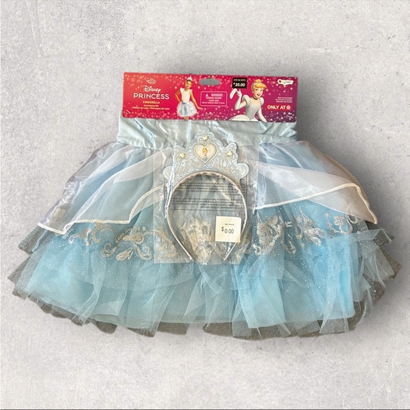 Disney | Costumes | New Disney Princess Cinderella Costume Kit Kids ...